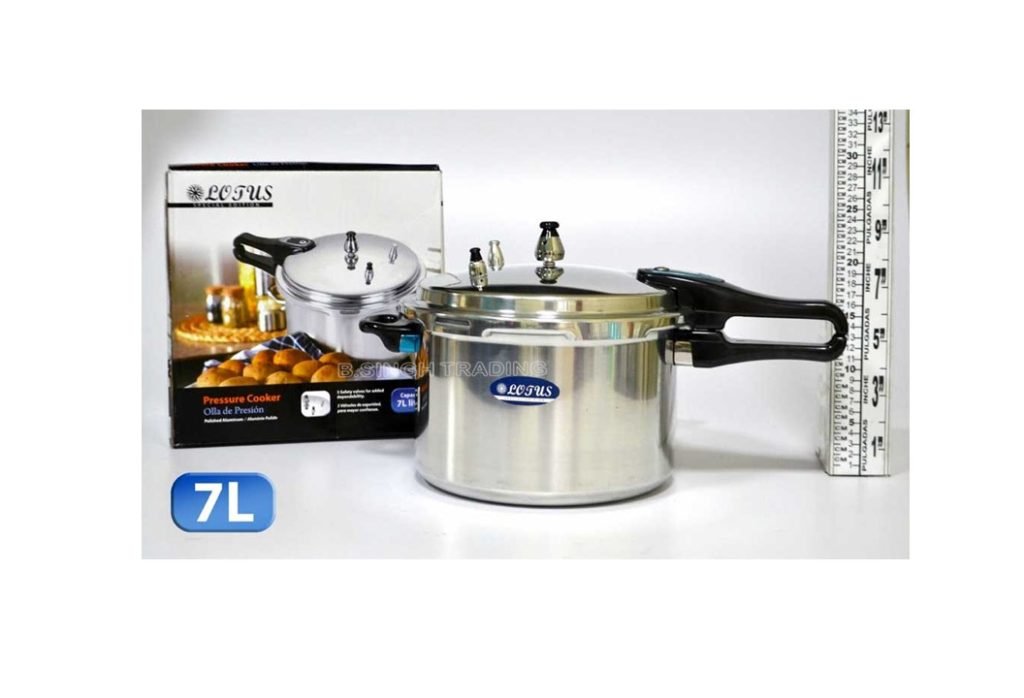 LOTUS PRESSURE COOKER 7L(SNELKOOKPAN) – B Singh Trading